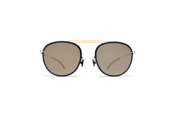 Mykita Luigi Sun Gold And Jet Black Brilliant – Eye Society