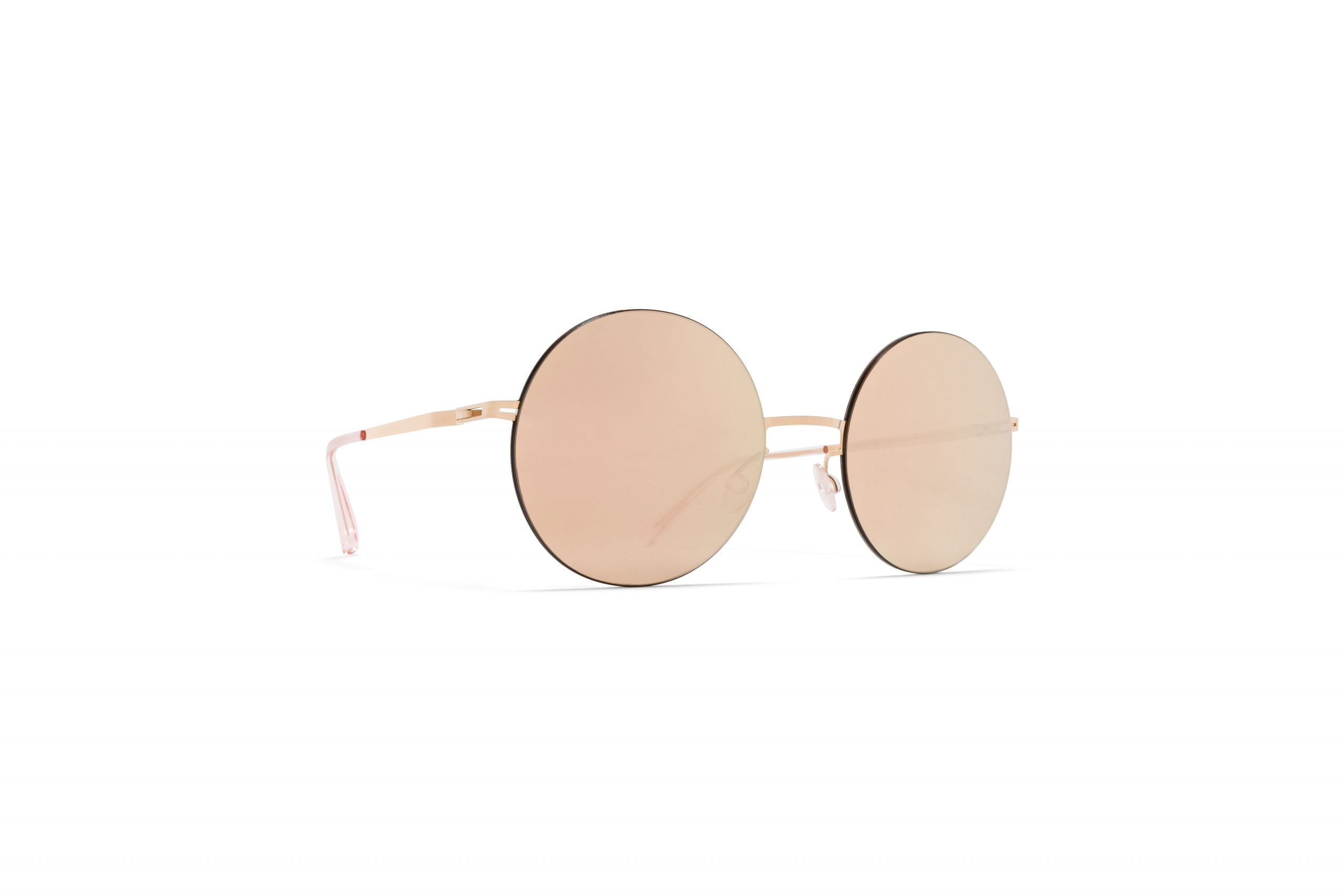 Mykita Yoko Sun Champagne Gold And Black – Eye Society